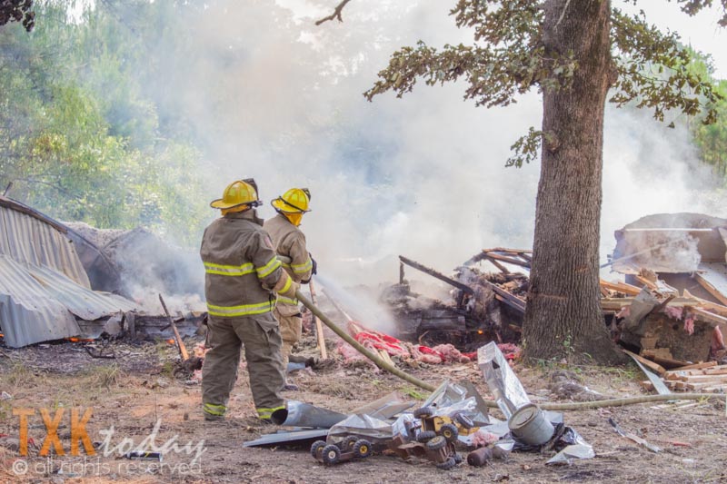 Redwater, Maud, & LE Fire Departments Fight Structure Fire | Texarkana ...