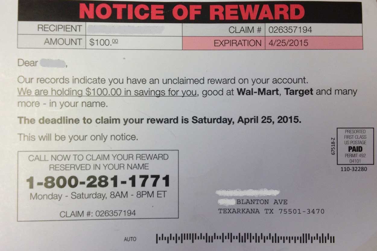 Police Warn of Mail Scam | Texarkana Today