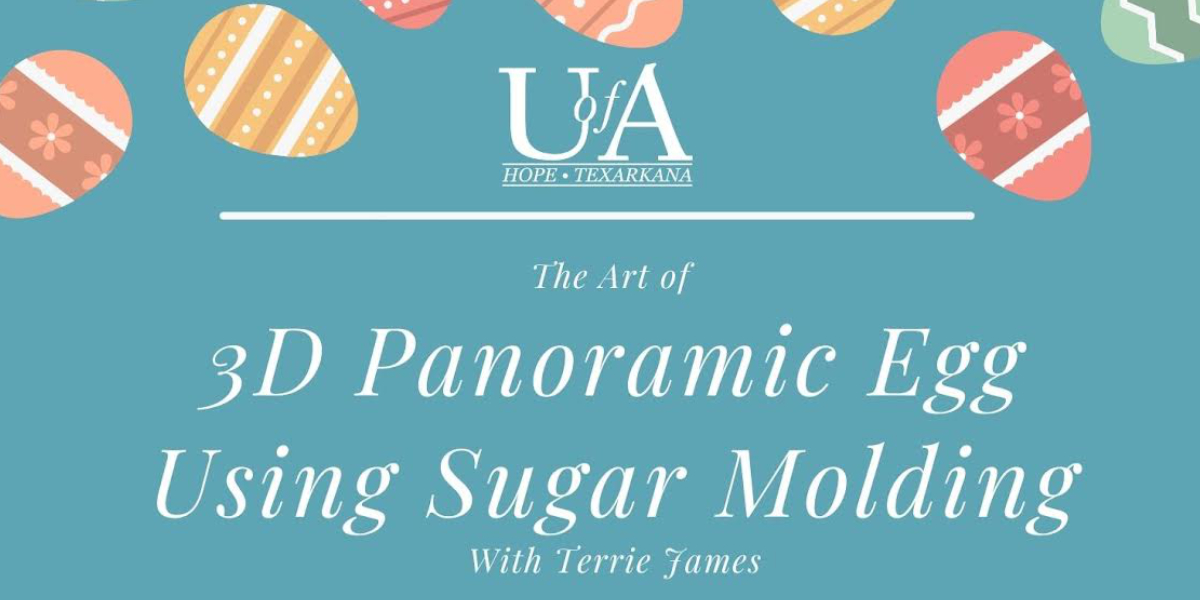 Art of the 3D Panoramic Egg Using Sugar Molding Course To Be Held at UA ...