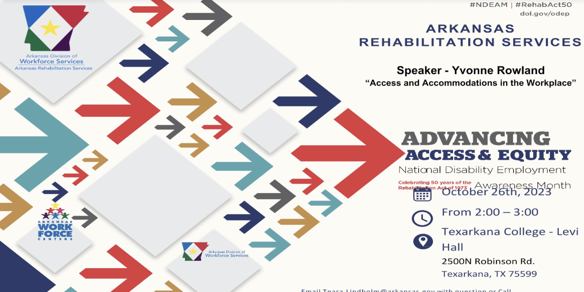 Arkansas Rehabilitation Services Hosting National Disability Awareness ...