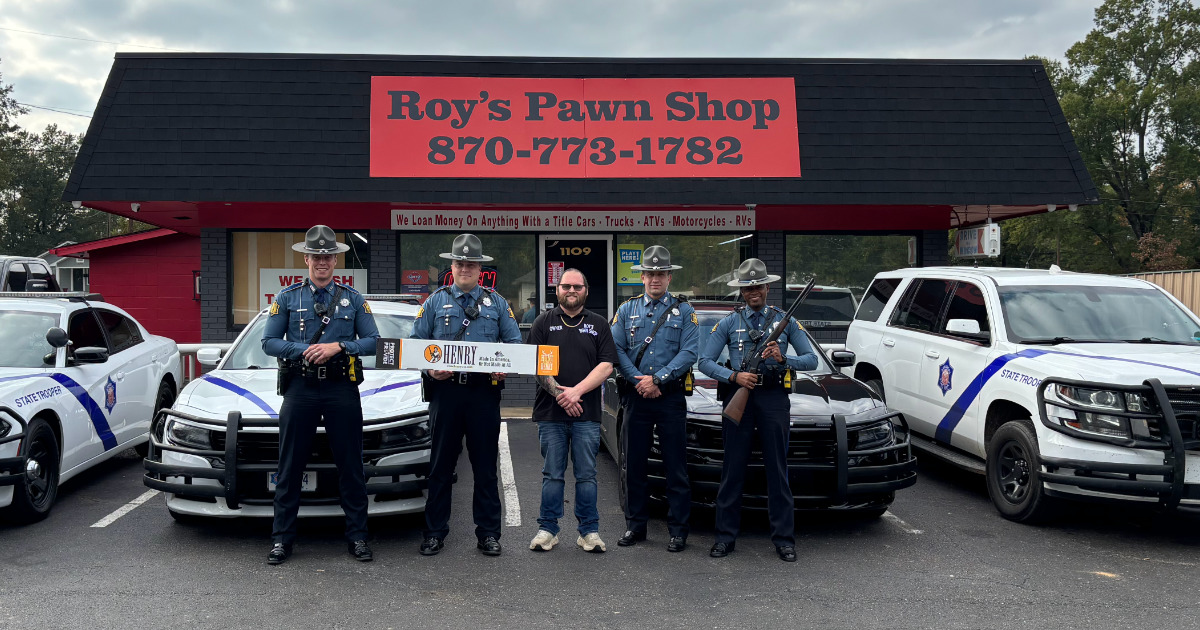 Roy’s Pawn Donation to Arkansas State Police Troop G | Texarkana Today